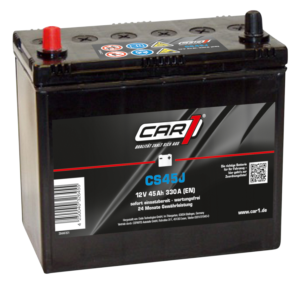 CAR1 Shop | Autobatterien